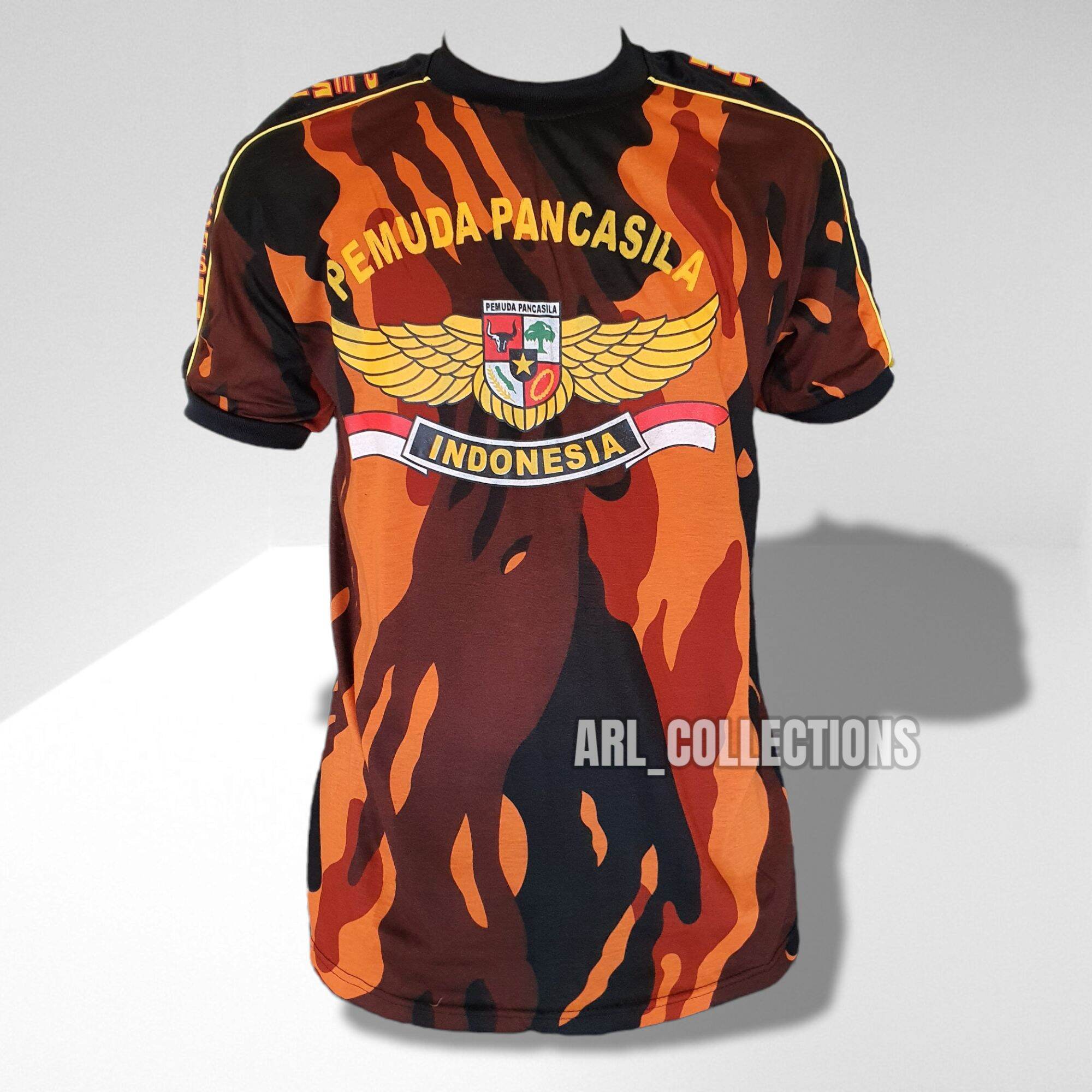 kaos pendek loreng pp pemuda pancasila paiping logo wings | Lazada ...