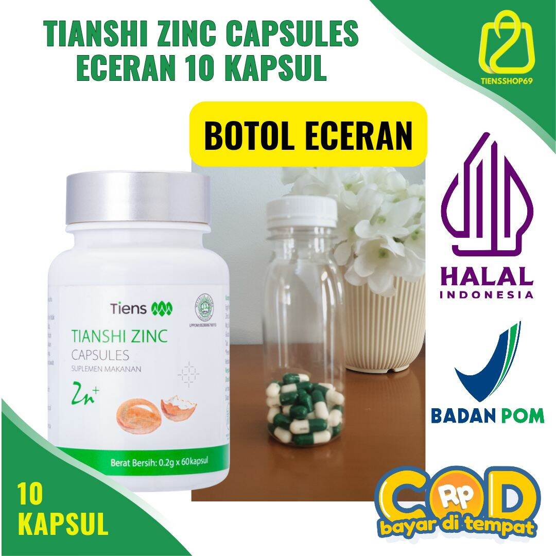 NUTRISI ANAK Multivitamin , Tianshi Zinc Capsules + Tianshi Calcium For ...