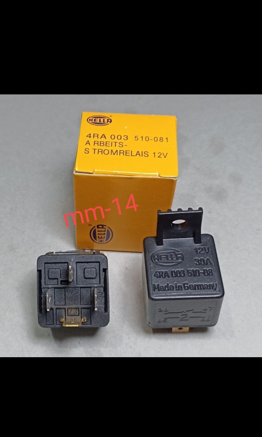 Relay Rellay hella 12 volt kaki 4 germany | Lazada Indonesia