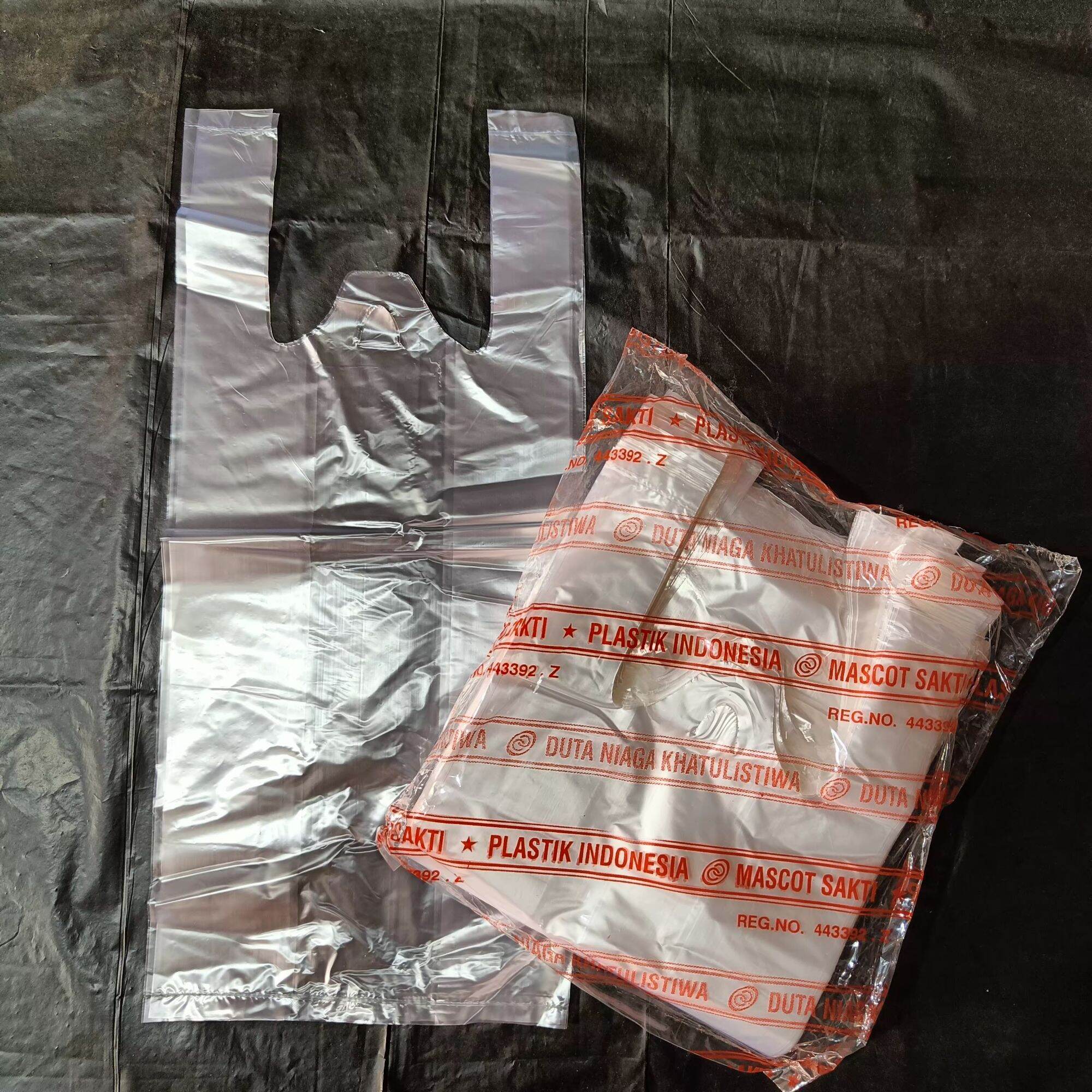 Plastik putih bening ukuran 15cm Kecil / kresek putih bening /plastik ...