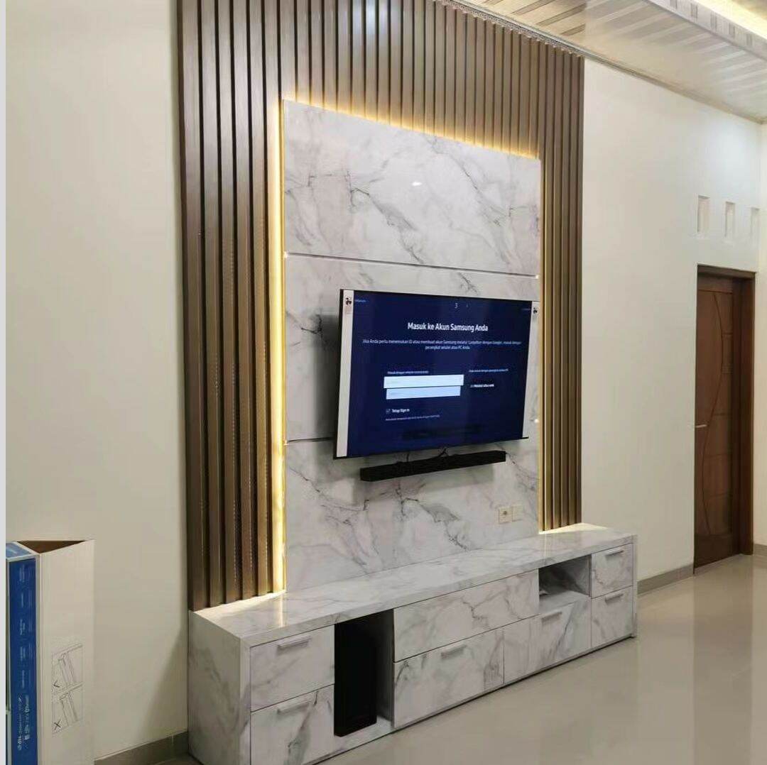 backdrop TV minimalis HPL | Lazada Indonesia