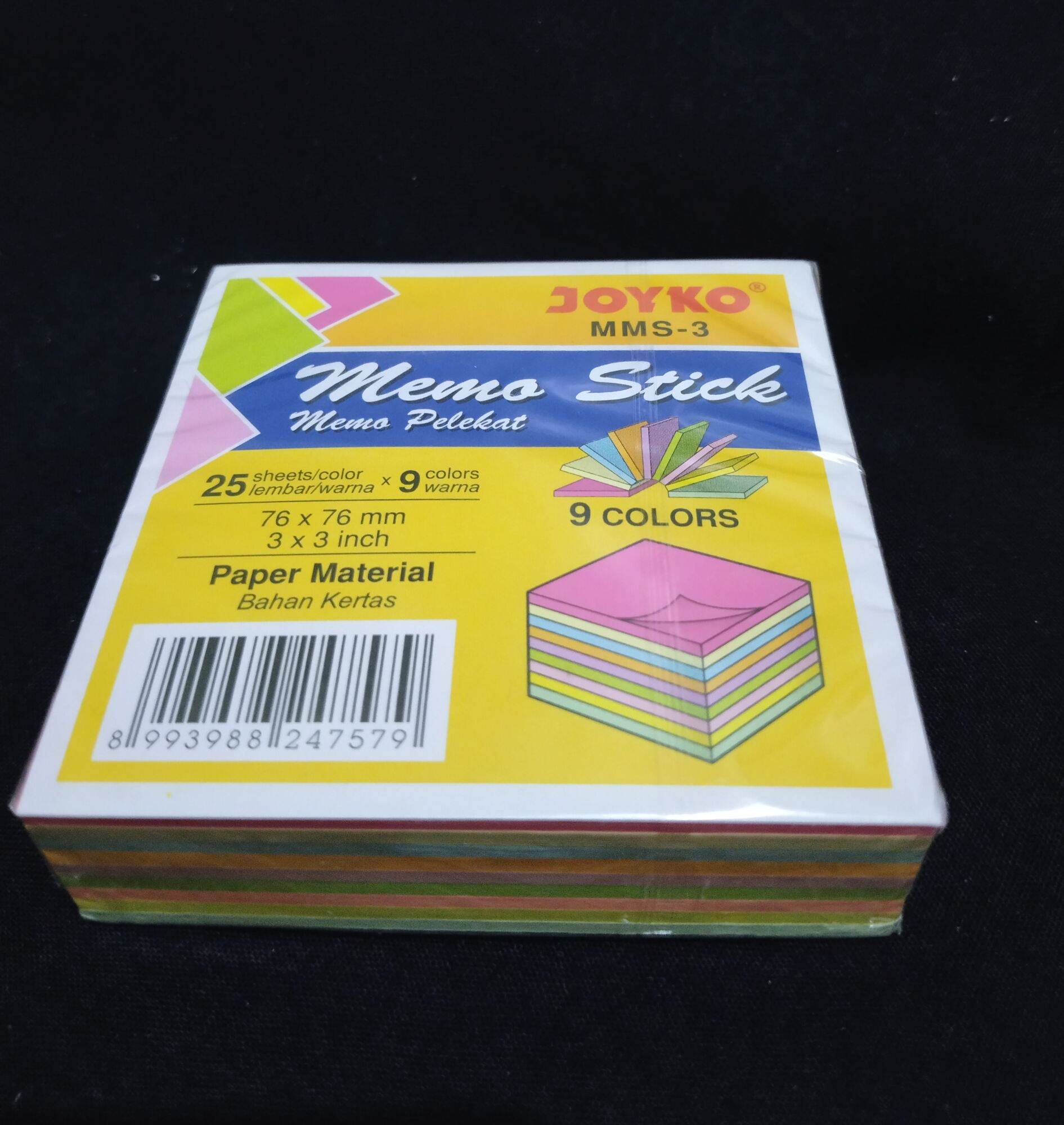 MEMO STICK MEMO PELEKAT 9 WARNA | Lazada Indonesia