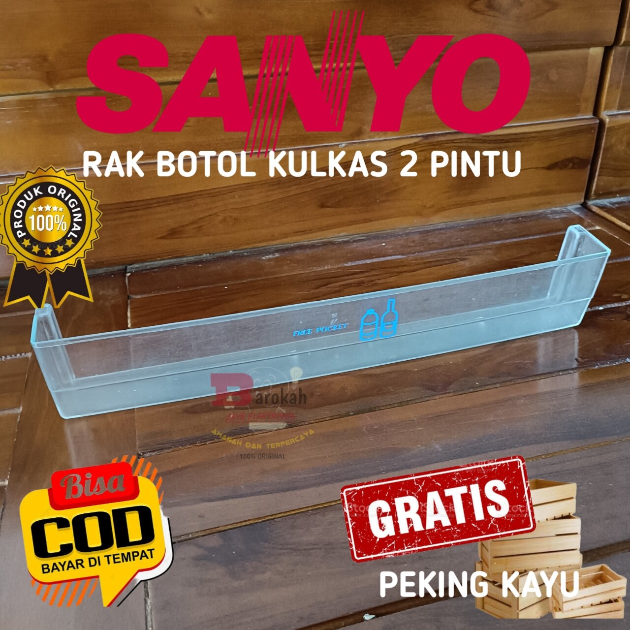 RAK FREEZER KULKAS SANYO 2 PINTU KULKAS TYPE LAMA BEKAS | Lazada Indonesia