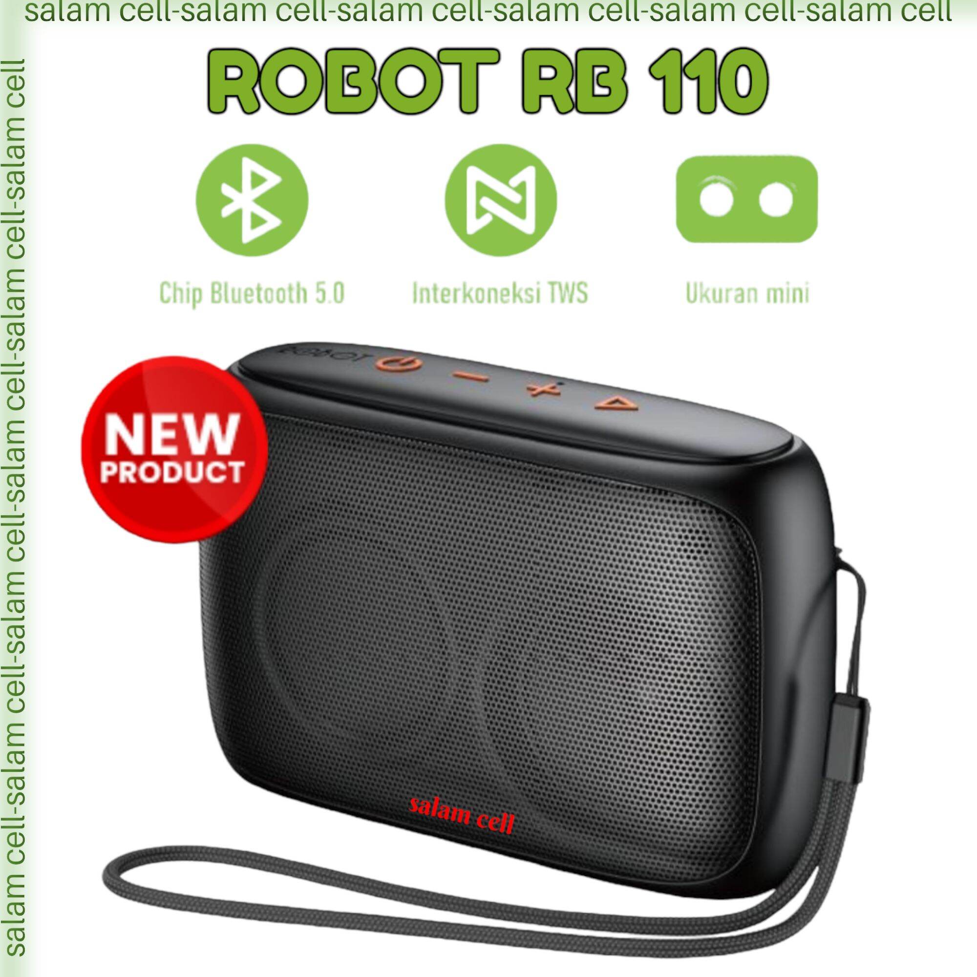 Speaker Bluetoth ROBOT RB110 Music Box Harga Murah Suara Mewah ORIGINAL ...