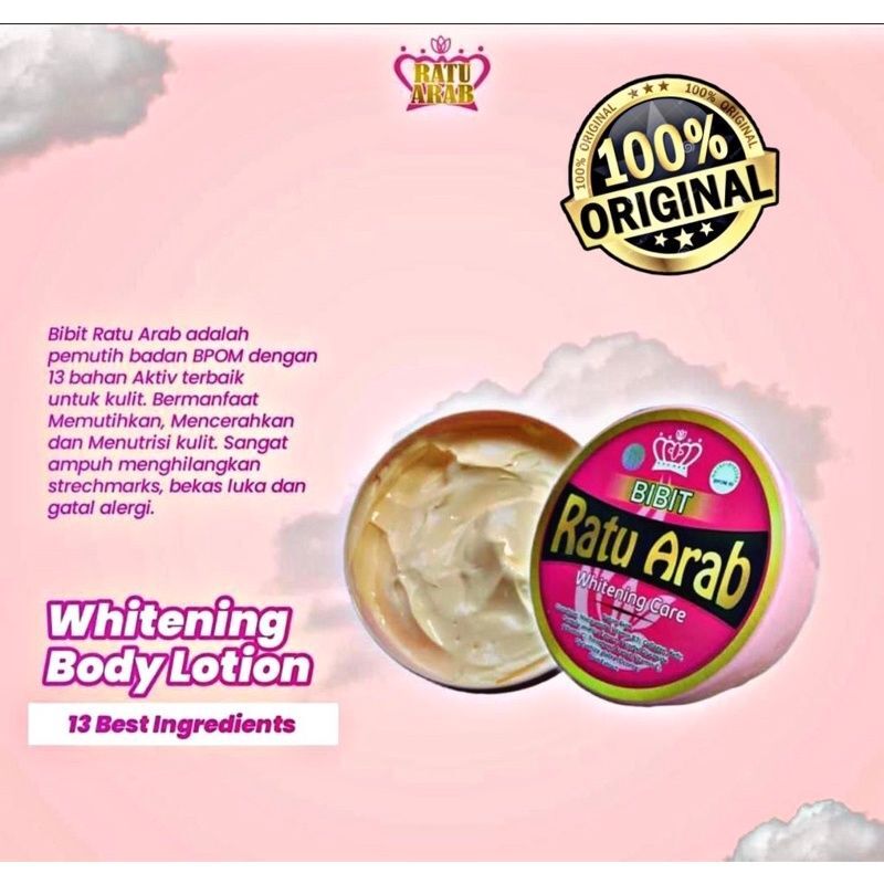 body lotion ratu arab Original 300gr | Lazada Indonesia