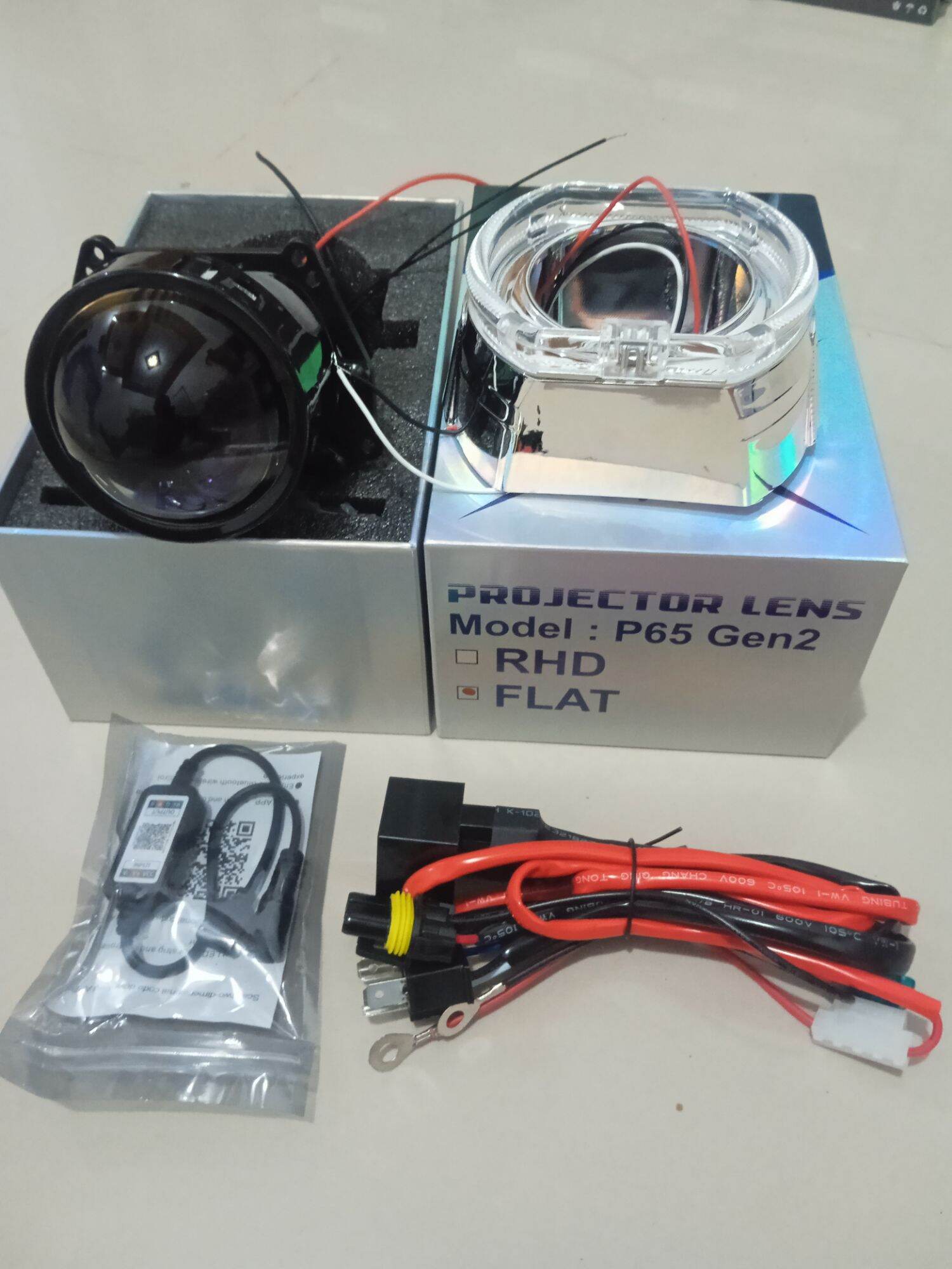 paket komplit biled vinyx p65 gen 2 siap pasamg demon rgb | Lazada ...