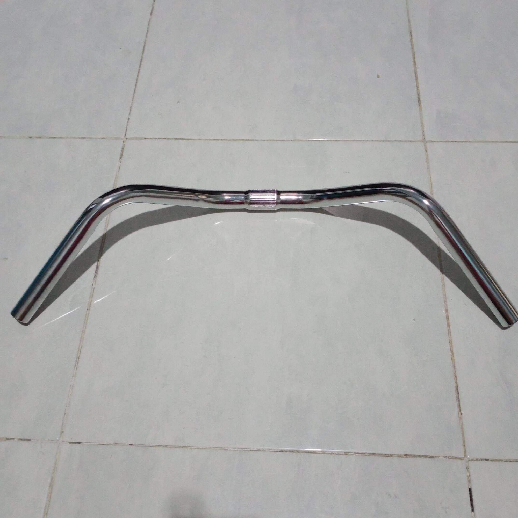 Stang / setir sepeda jengki atau minion atau minitrek warna silver ...