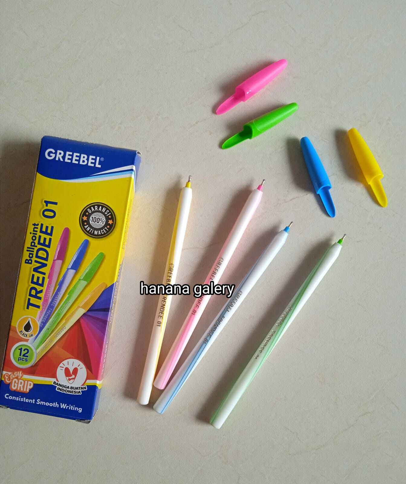 PULPEN GREEBEL TRENDEE ( 1 pack isi 12 pcs) | Lazada Indonesia