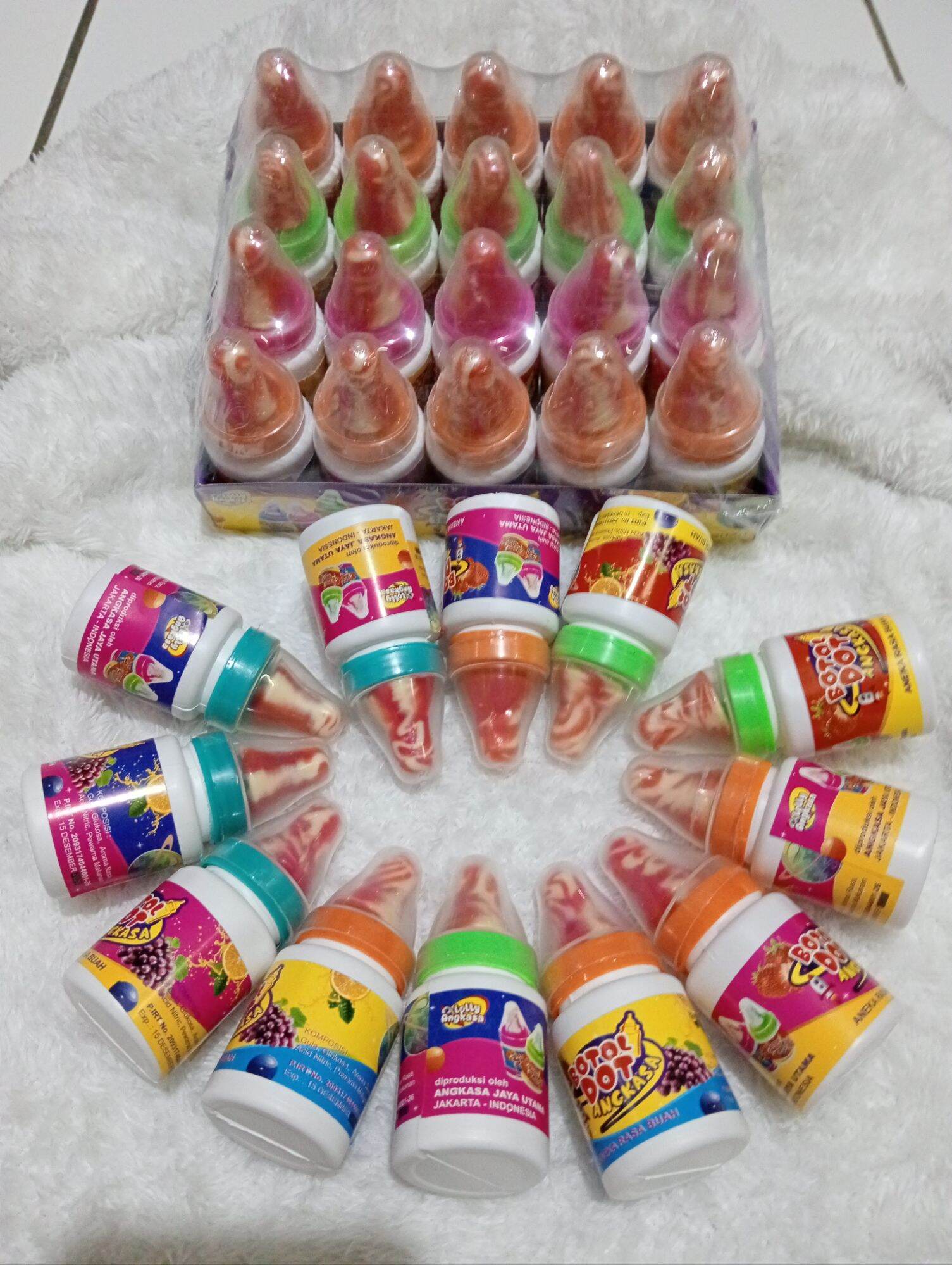 permen dot /permen botol dot rasa buah | Lazada Indonesia