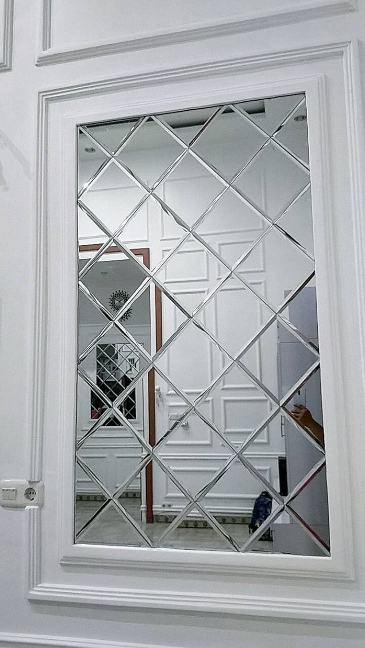 Cermin Wajik Bevel 110 x 55 Cm 5mm - Kaca Hias - Cermin Bevel - Cermin ...