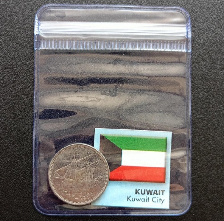Koin 50 Fils Kuwait Koleksi Coin Asing Kuno Jadul Luar Negeri ...