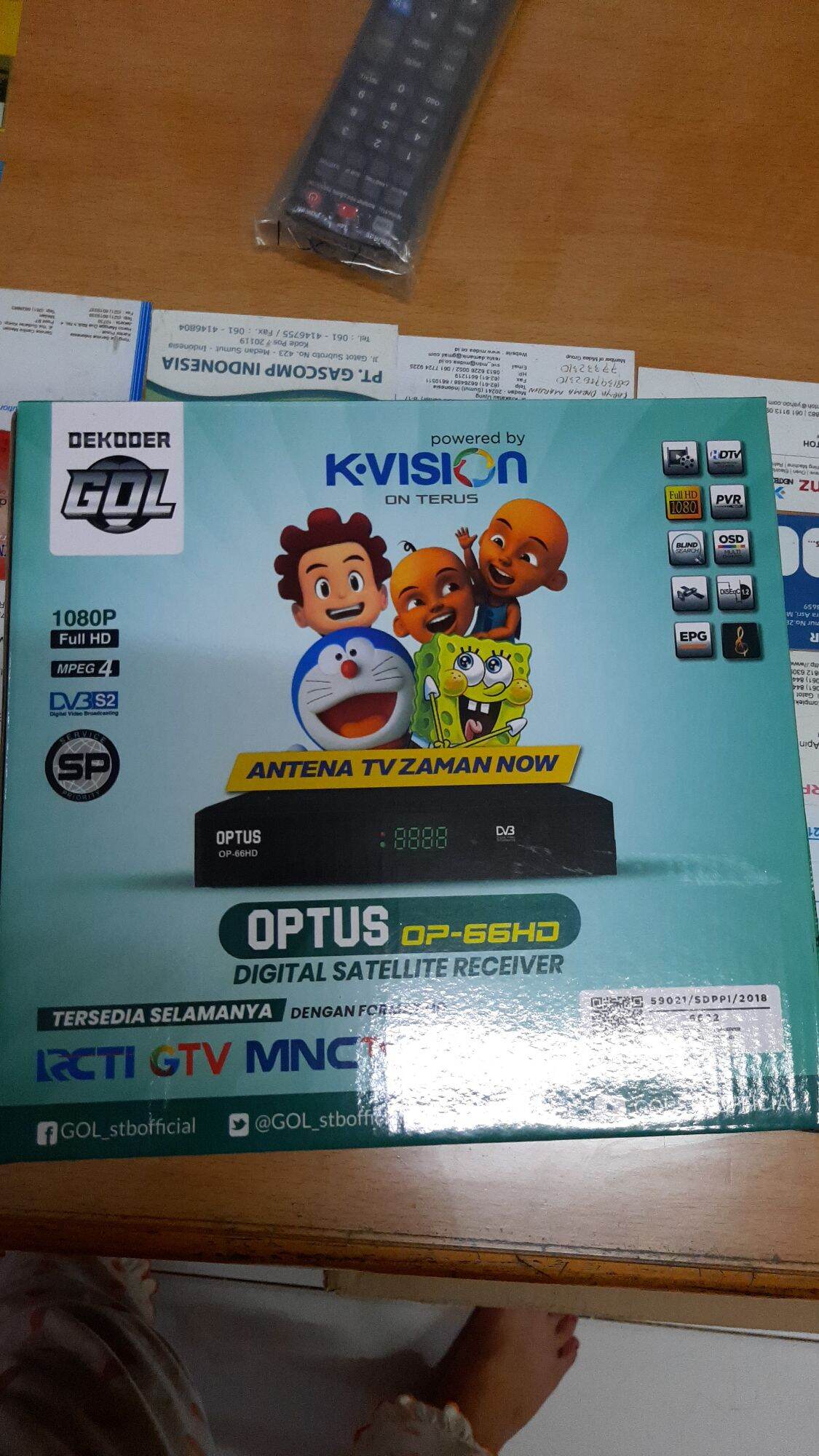 digital parabola merk optus hd66 | Lazada Indonesia