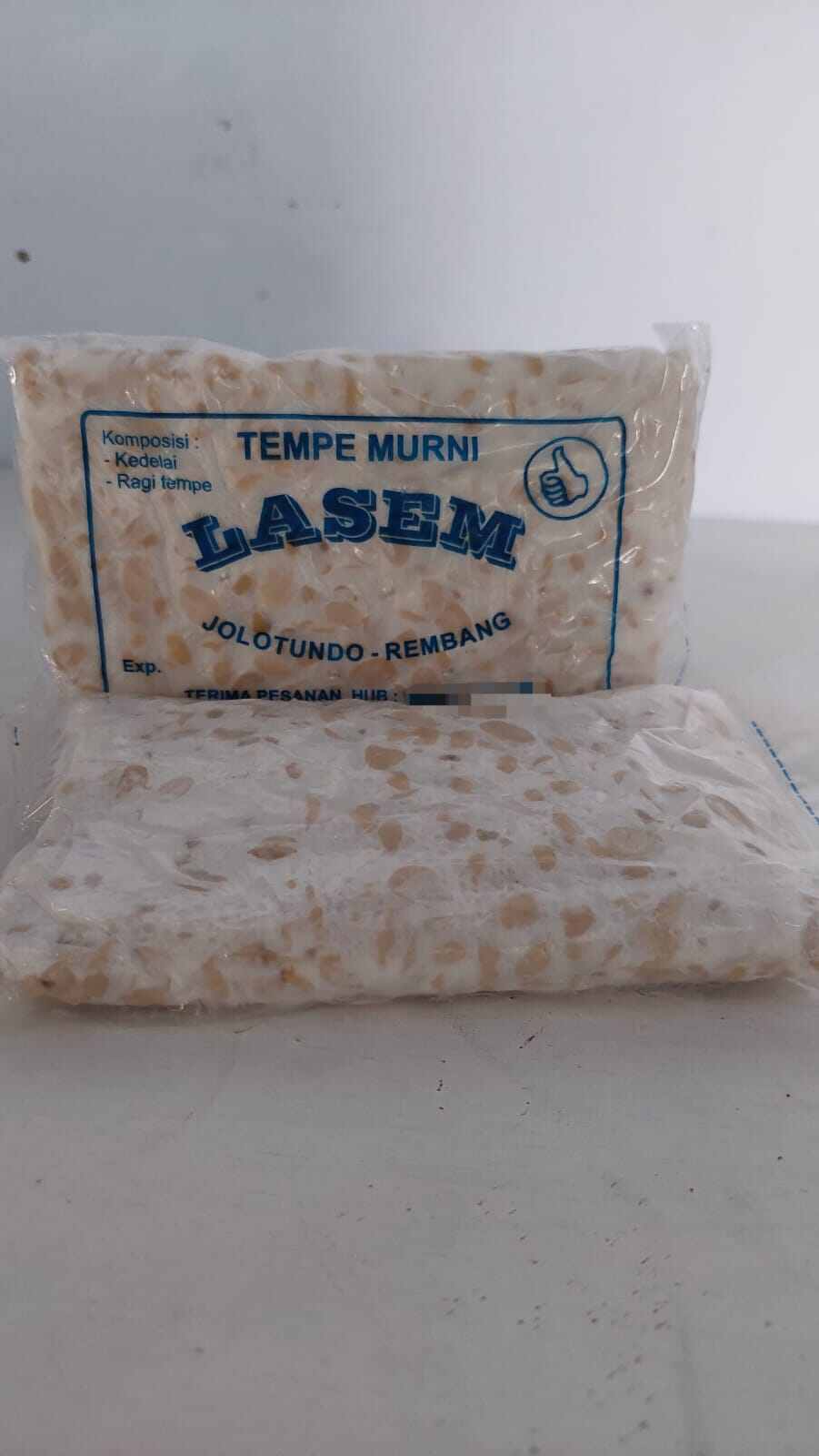 Tempe Bungkus Plastik Tempe Murni Lasem Khas Rembang | Lazada Indonesia