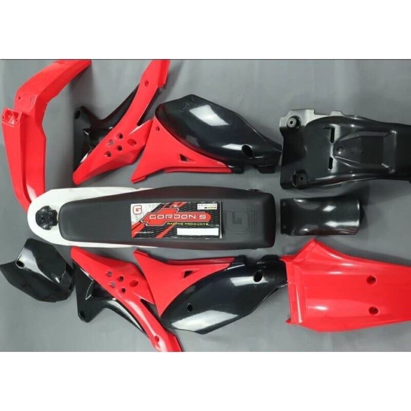 BODY SET GORDON MERAH HITAM KLX DTRACKER 150 | Lazada Indonesia