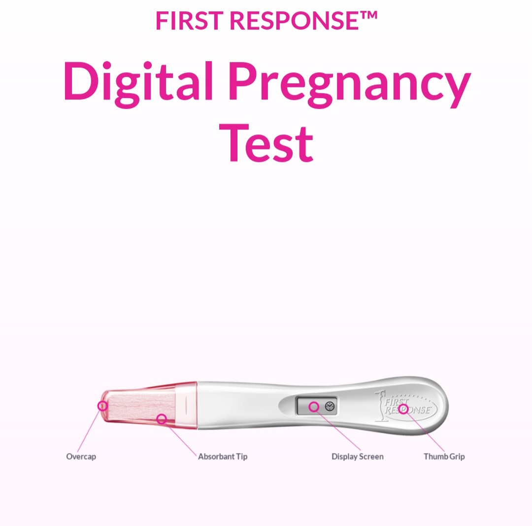 Original First Response Digital Ultra Sensitive Pregnancy Test Deteksi ...