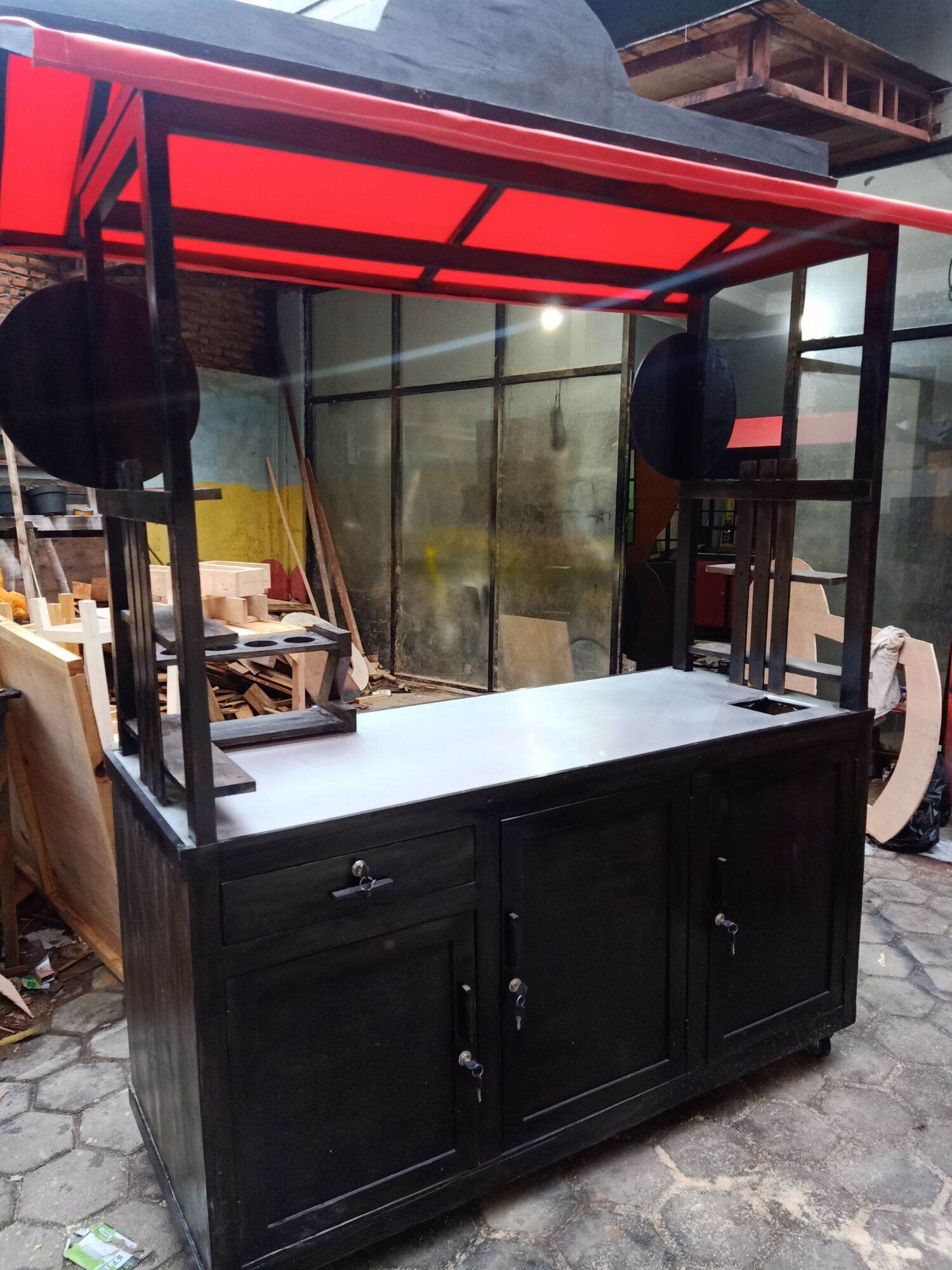Gerobak / Booth coffee barista ato minuman | Lazada Indonesia