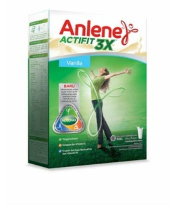 anlene actifit 3X Vanilla 250gr | Lazada Indonesia