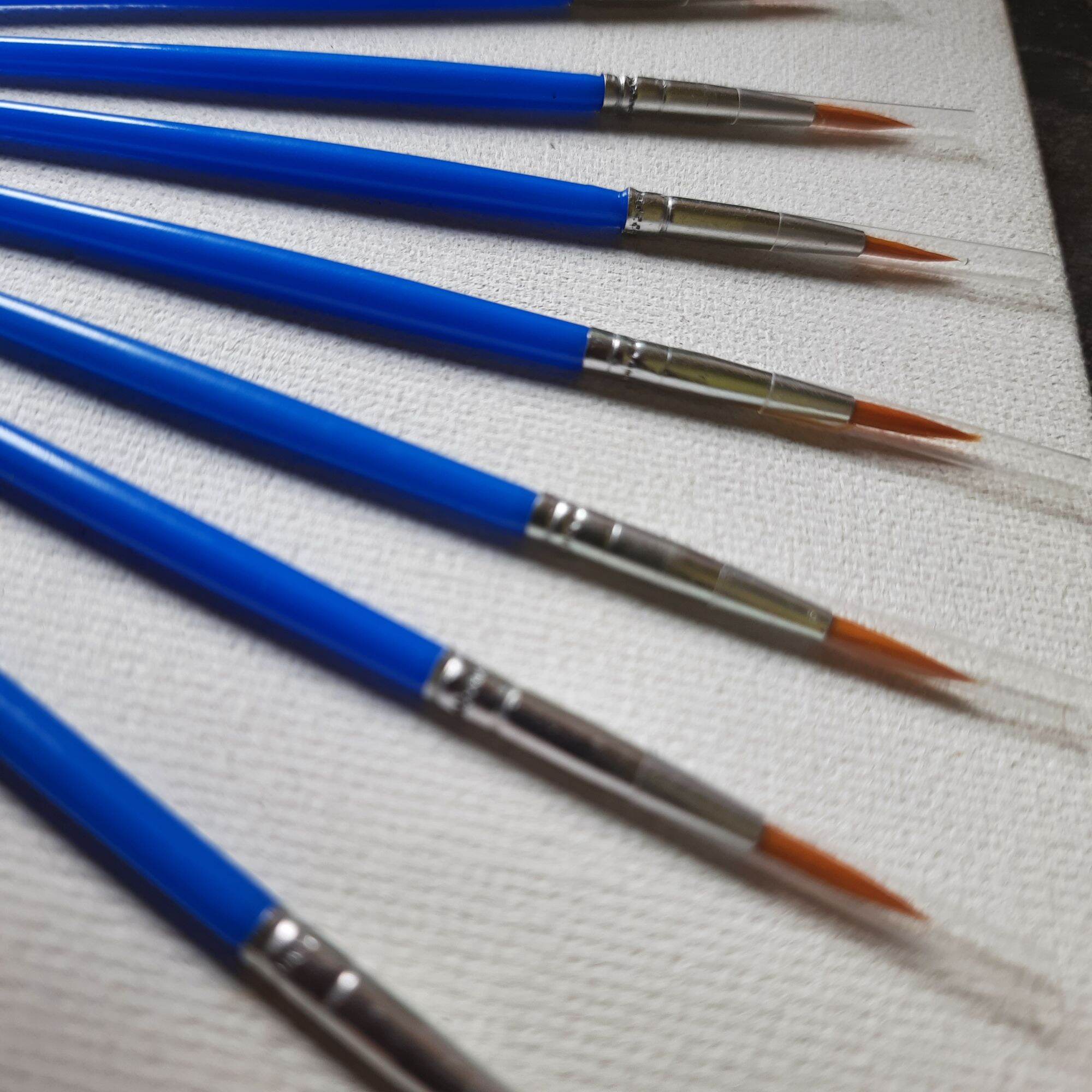 kuas lukis round lancip alat perlengkapan melukis anak belajar melukis ...