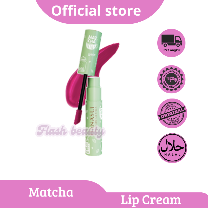 [FLASH] HANASUI LIP CREAM MATCHA EDITION | Lazada Indonesia