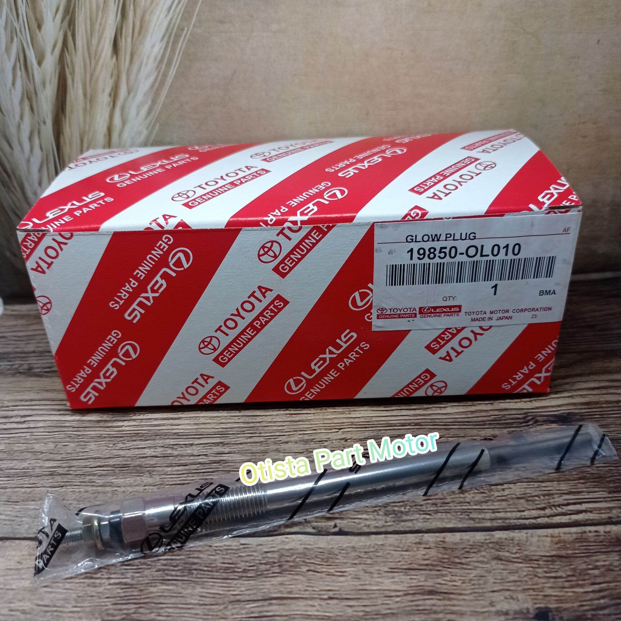 BUSI PEMANAS GLOW PLUG TOYOTA INNOVA INOVA FORTUNER HILUX DIESEL ASLI ...