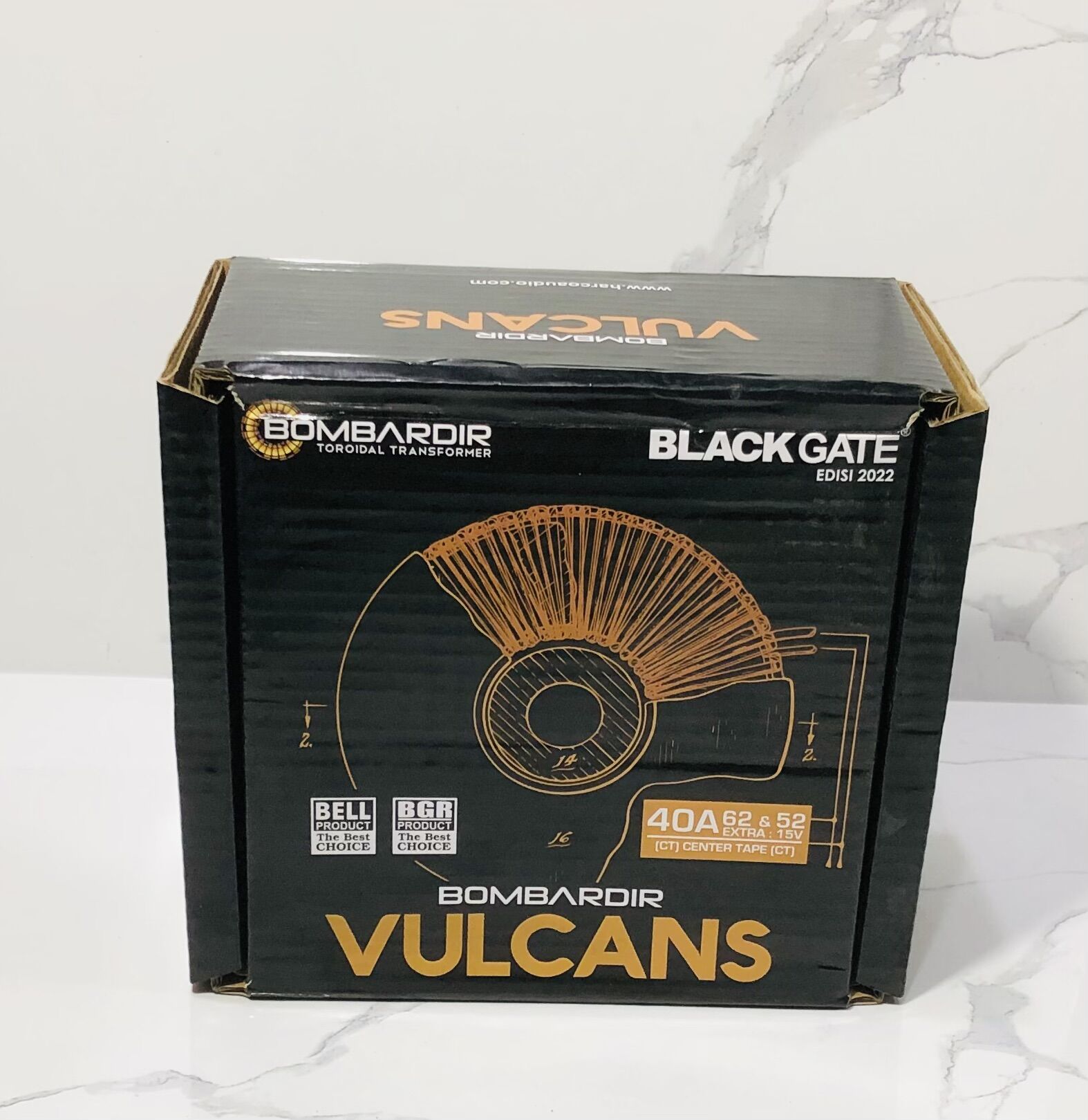 Trafo Donat Toroid BOMBARDIR VULCANS 40A CT 62V | Lazada Indonesia