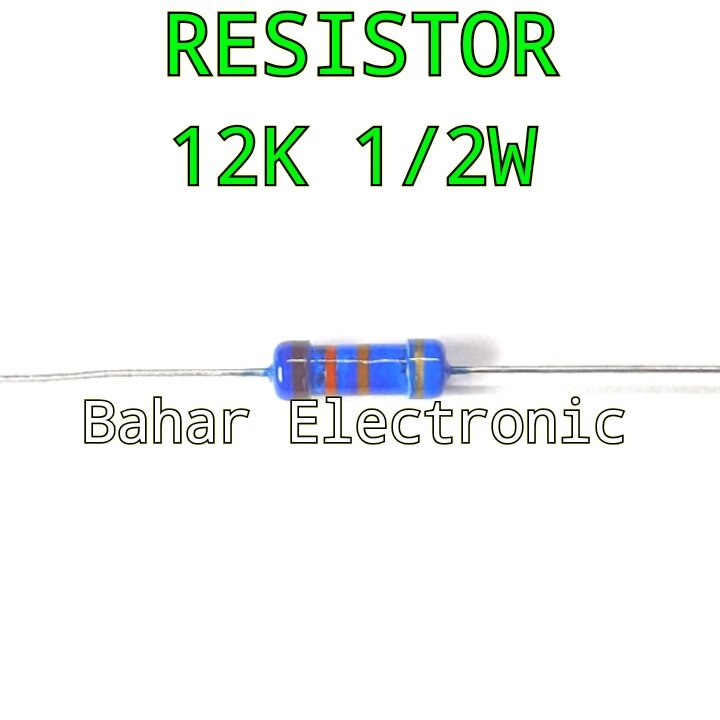 Resistor 12K 1/2W per 4 biji | Lazada Indonesia