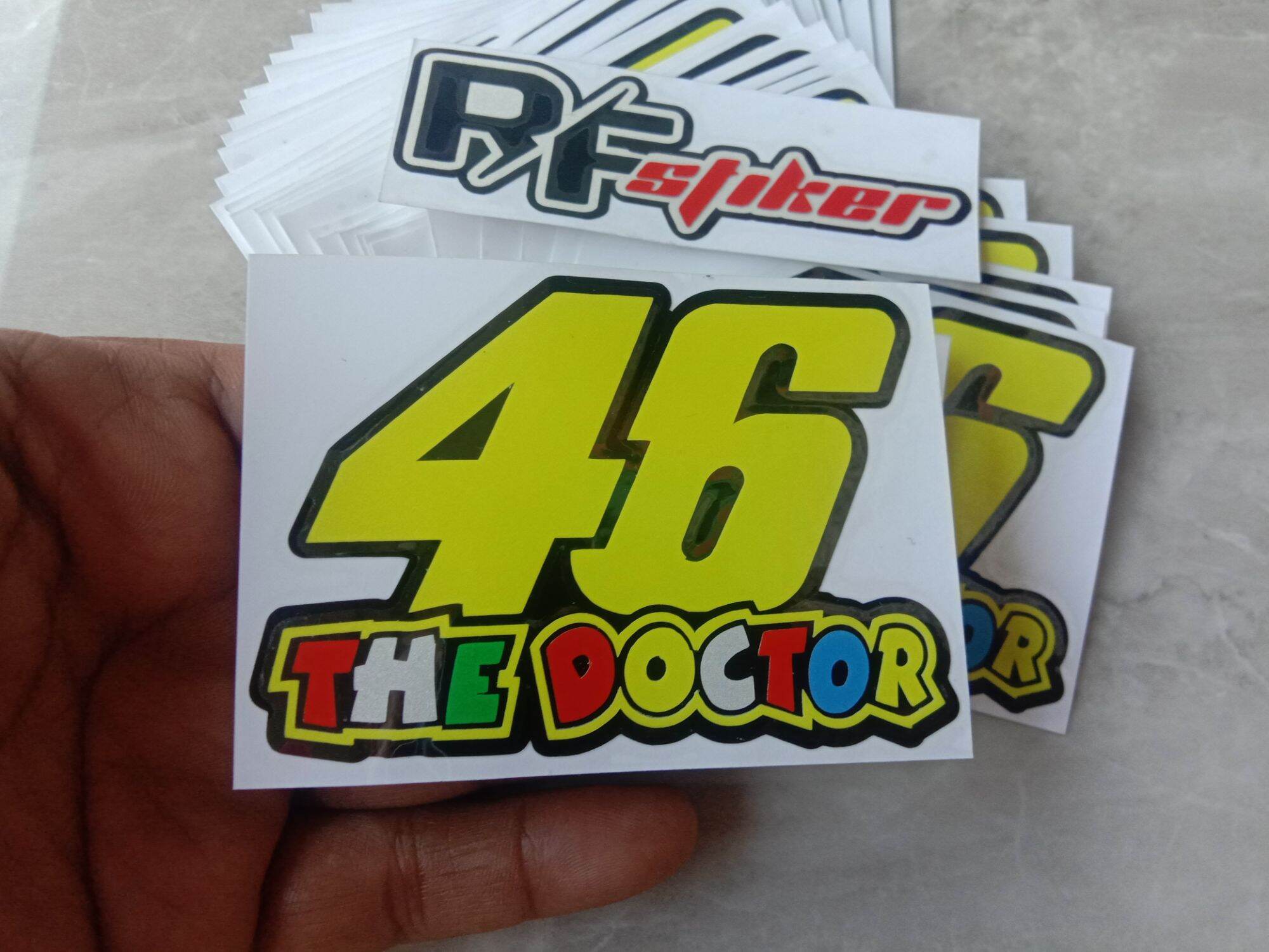 Sticker the doctor 46 stiker the doctor cutting | Lazada Indonesia
