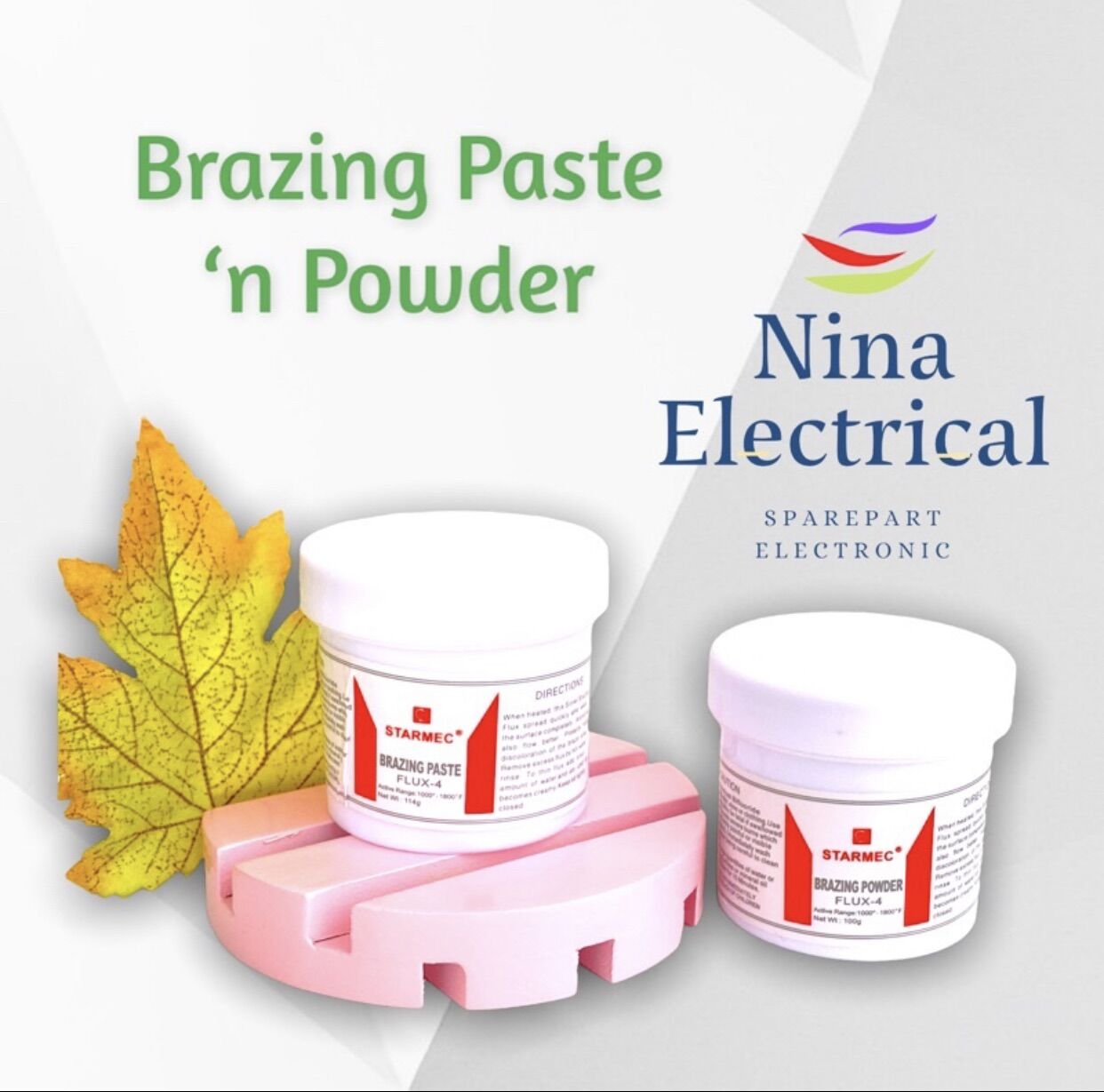 BRAZING PASTE N POWDER (borak las paste dan bubuk) | Lazada Indonesia
