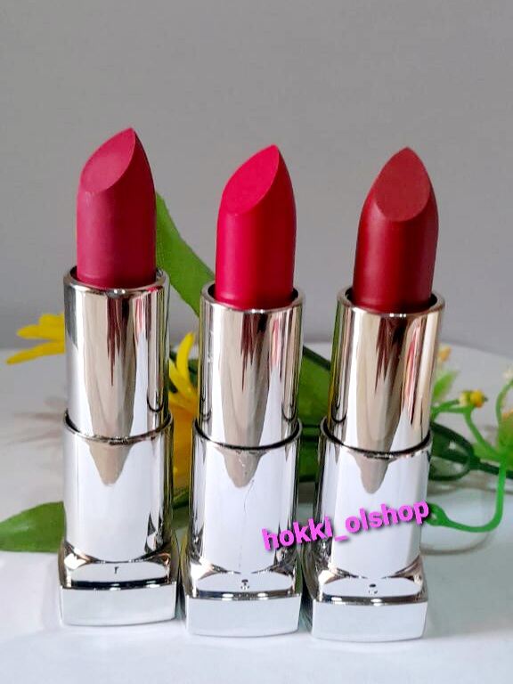 Lagi Ngetrend - Lipstik maybeline matte stik isi 3pcs - warna cantik ...