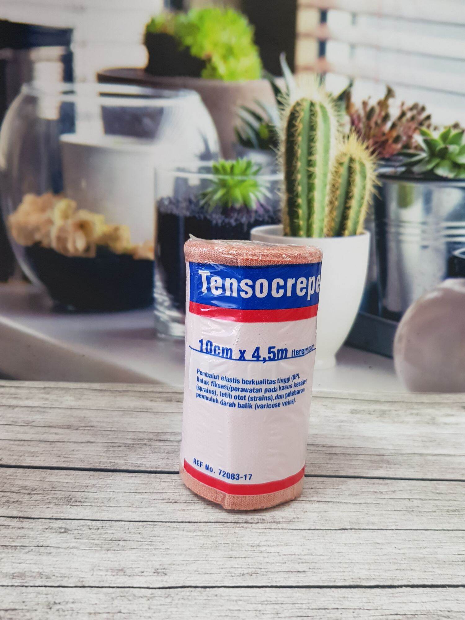 Tensocrepe Ukuran 3, 4, 6 inci X 4,55M - Perban Elastis utk Pengikat ...