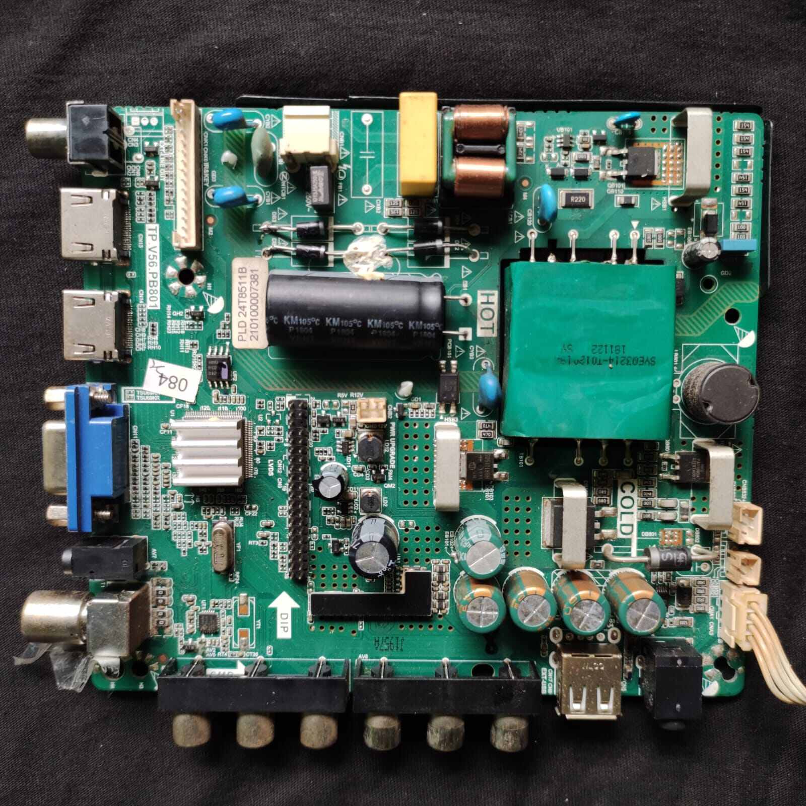MB mainboard motherboard mesin tv LED Polytron PLD 24T8511 - PLD24T8511 ...