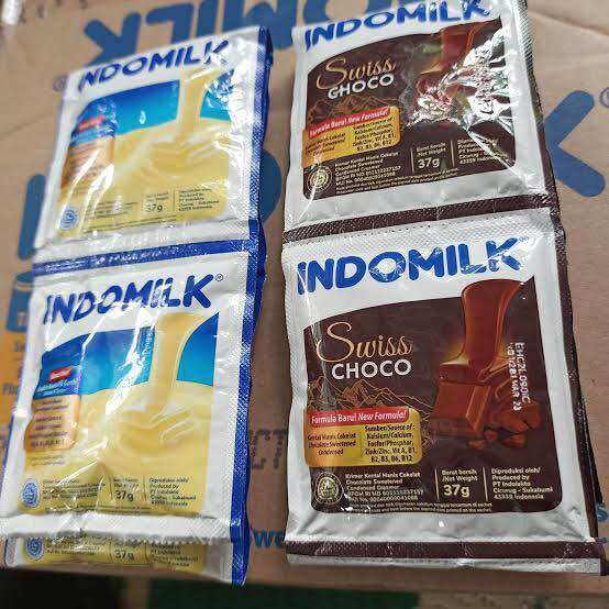INDOMILK SASET KENTAL MANIS 1 DUS ISI 120 SACHET 20 PACK | Lazada Indonesia