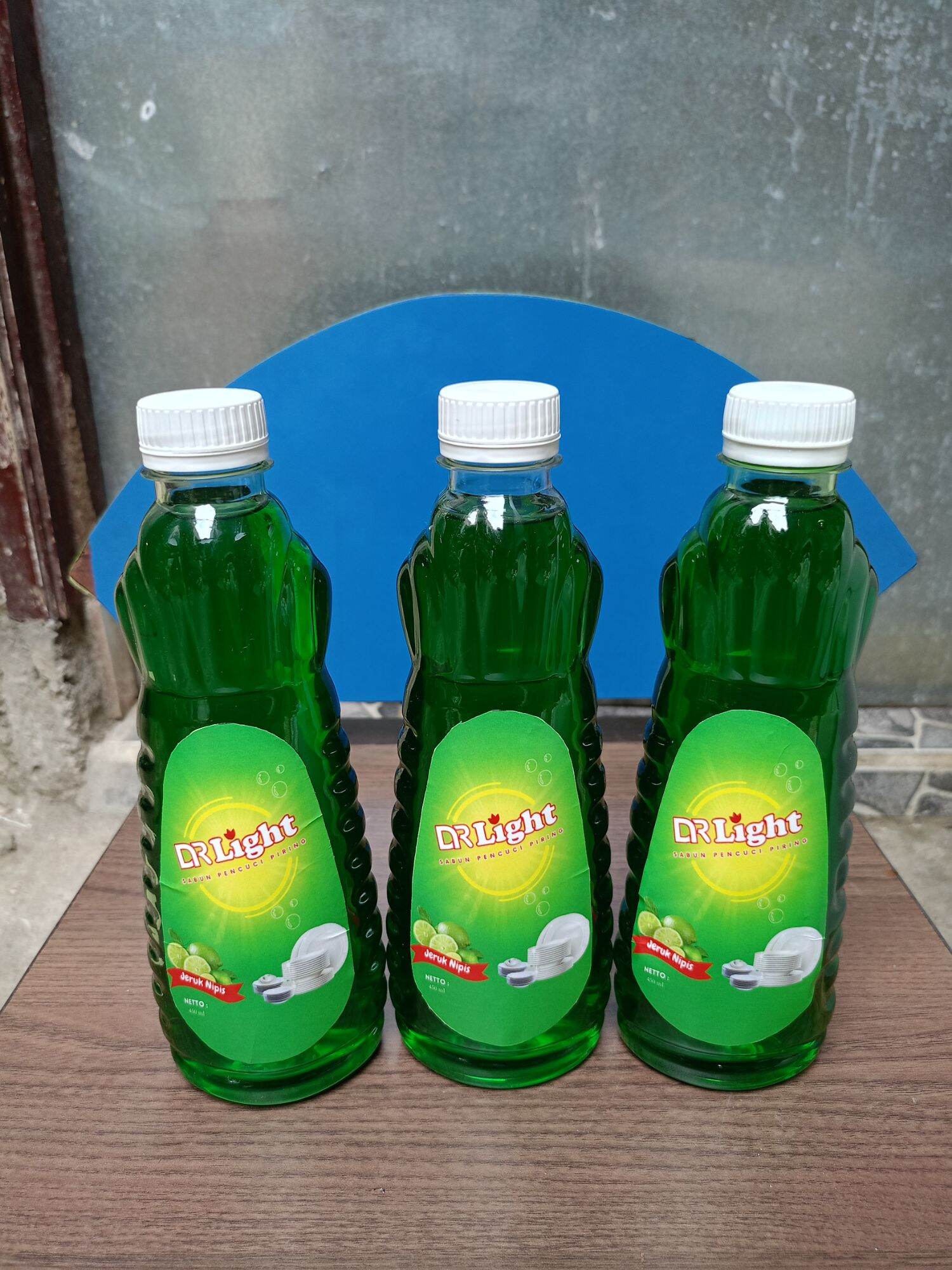 paket 3 Botol Sabun Cuci Piring 450ML Sabun Cuci Piring Ekstra Jeruk ...