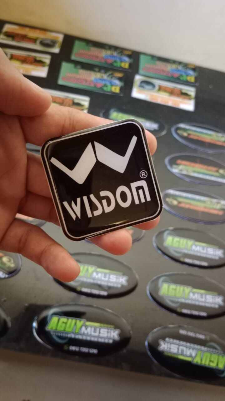 emblem logo sound system wisdom | Lazada Indonesia