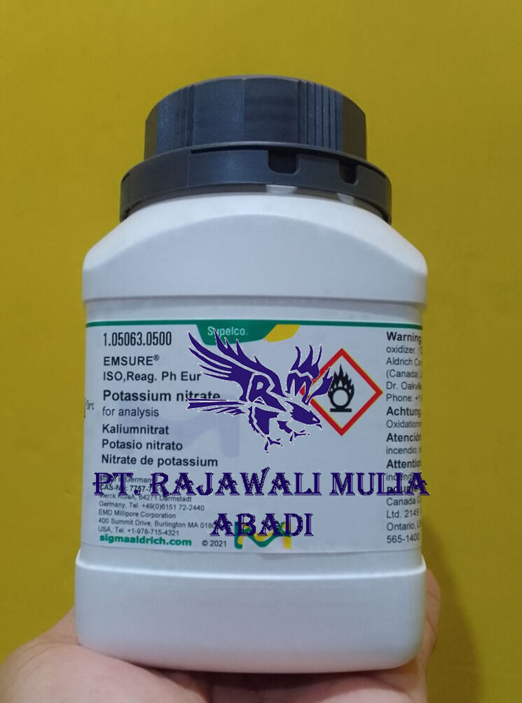 Potassium / Kalium Nitrate 500 gr MERCK 1.05063.0500 bukan SIGMA ...