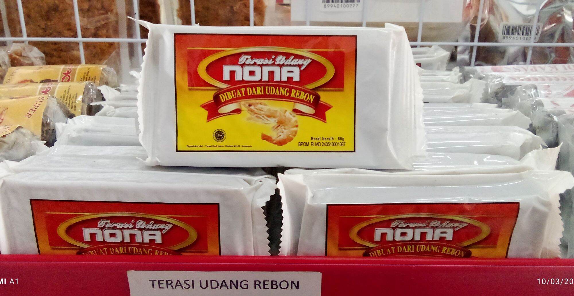 terasi udang nona 90g satu pak isi 20 | Lazada Indonesia