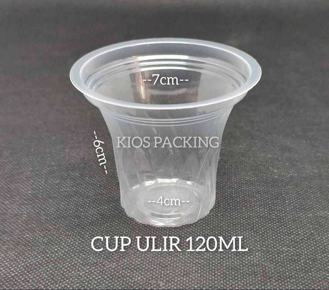 Gelas Plastik Eskrim Jagung Jasuke Cup Ulir 120ml 50pcs | Lazada Indonesia