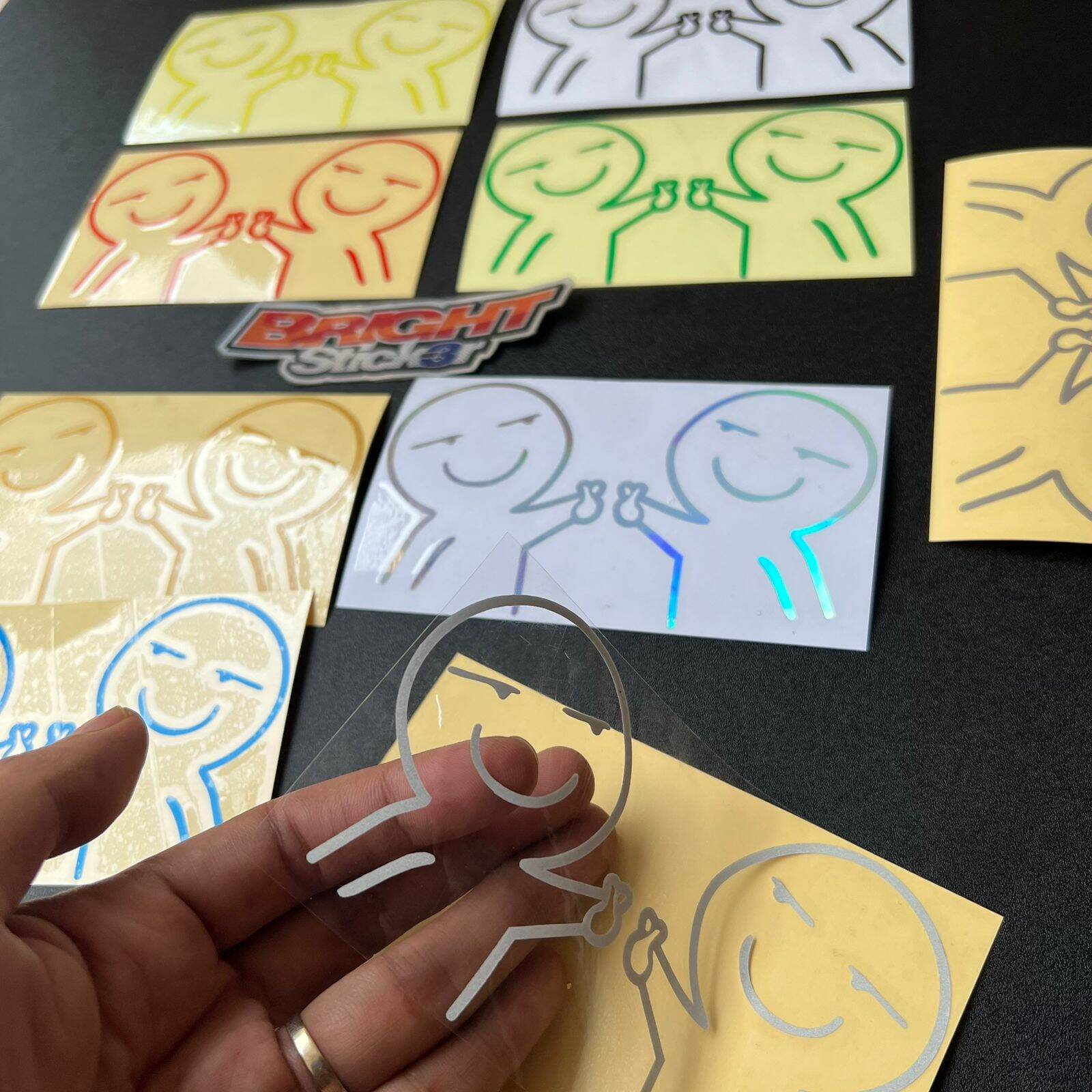 Stiker TUZKI Sticker MIDDLE PINGER Fucek cutting | Lazada Indonesia