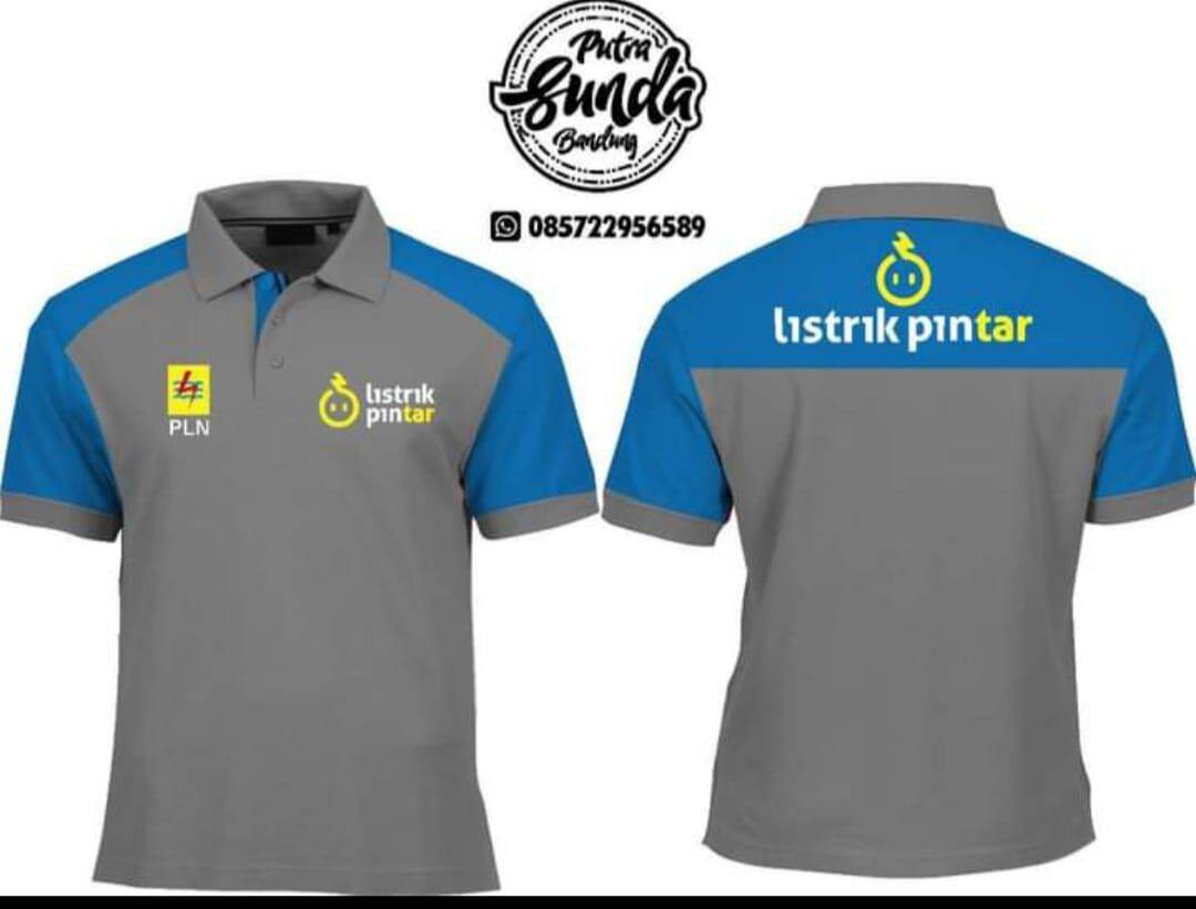 SERAGAM PLN / SERAGAM KERJA / INSTALASI LISTRIK LOGO BORDIR | Lazada ...