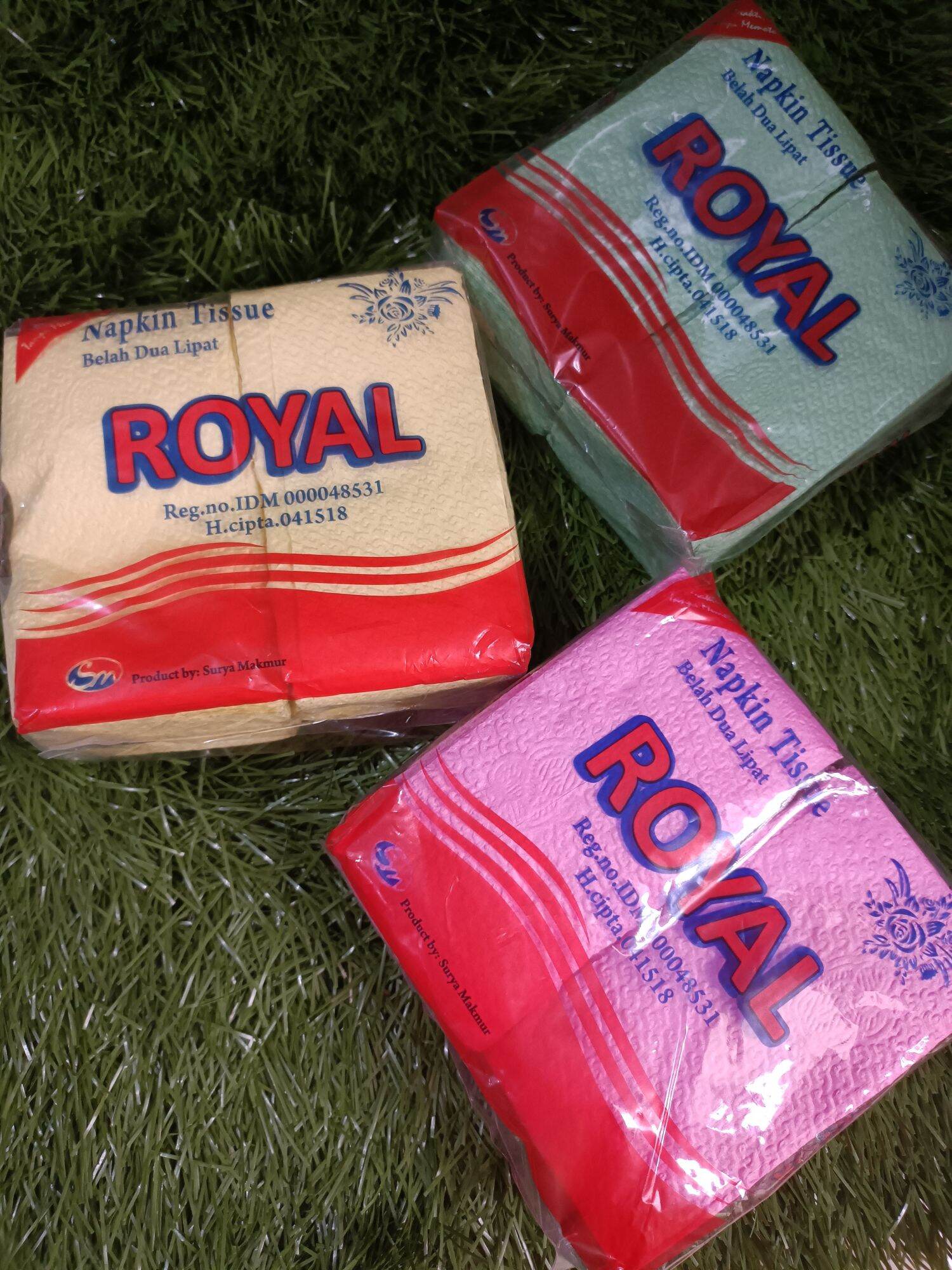 Tissue Makan Belah Dua Lipat Sendok Garpu 55gr WARNA | Lazada Indonesia