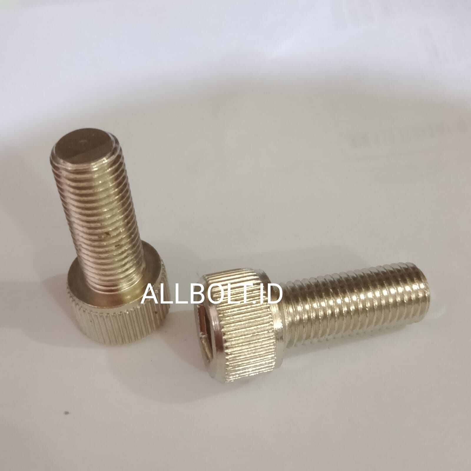 Baut L drat kiri terbalik 14 / 10mm x 25mm croom ( 1 biji ) | Lazada ...