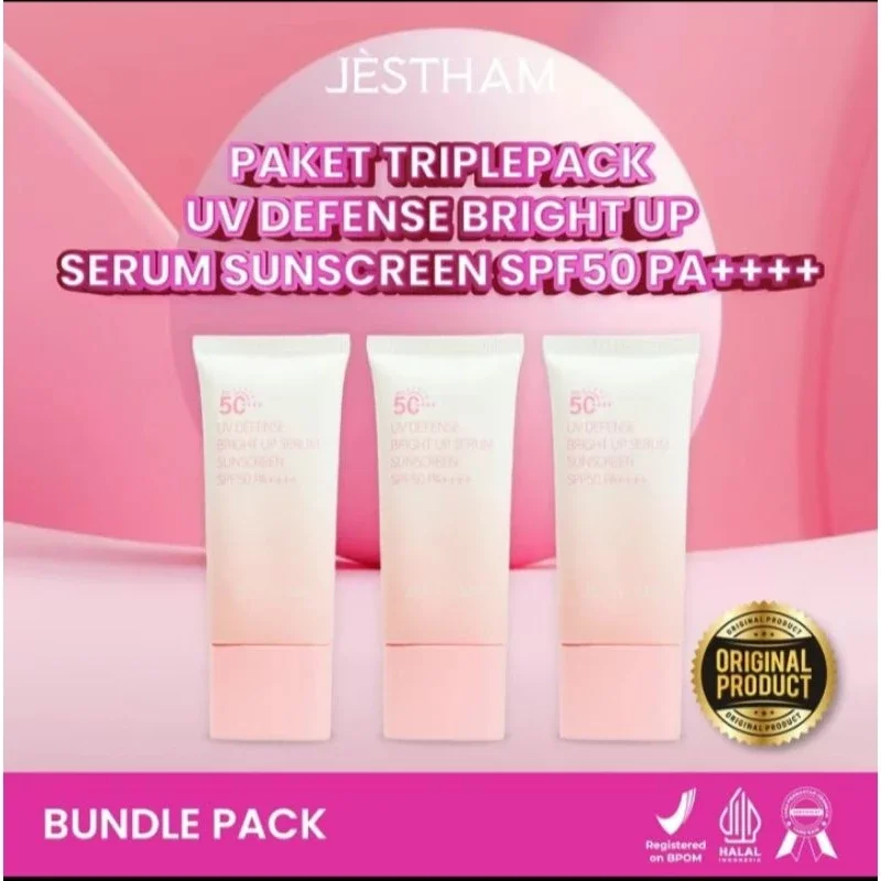 Jestham Triplepack Sunscreen SPF 50 PA++++ | Lazada Indonesia