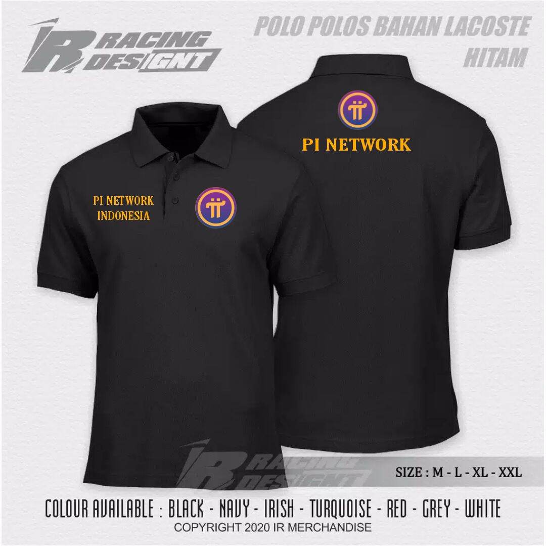 Baju Kerah Pi Network Sablon Lazada Indonesia