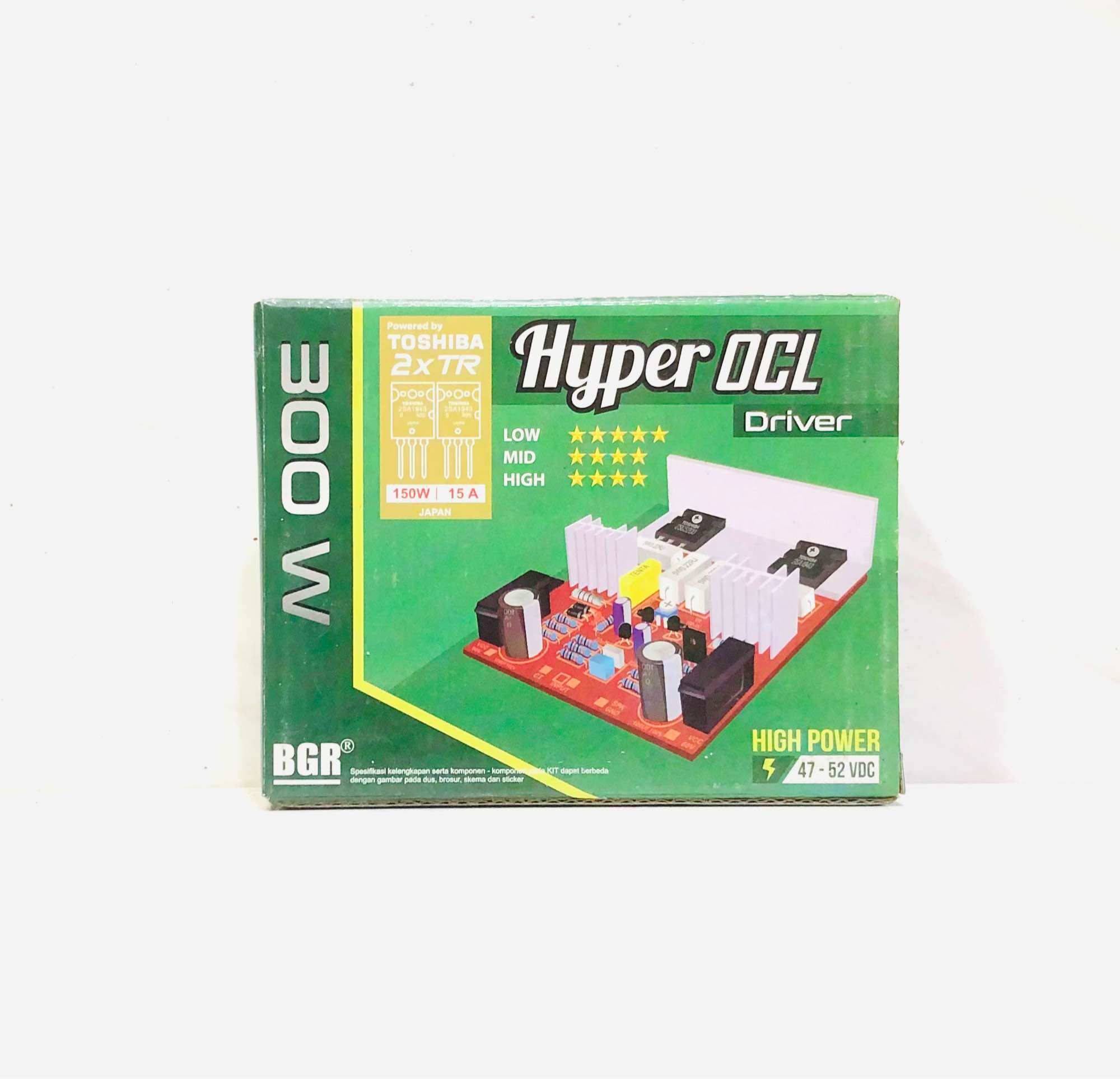 Kit Power Amplifier Hyper OCL 300W Mono TR Bell BGR | Lazada Indonesia