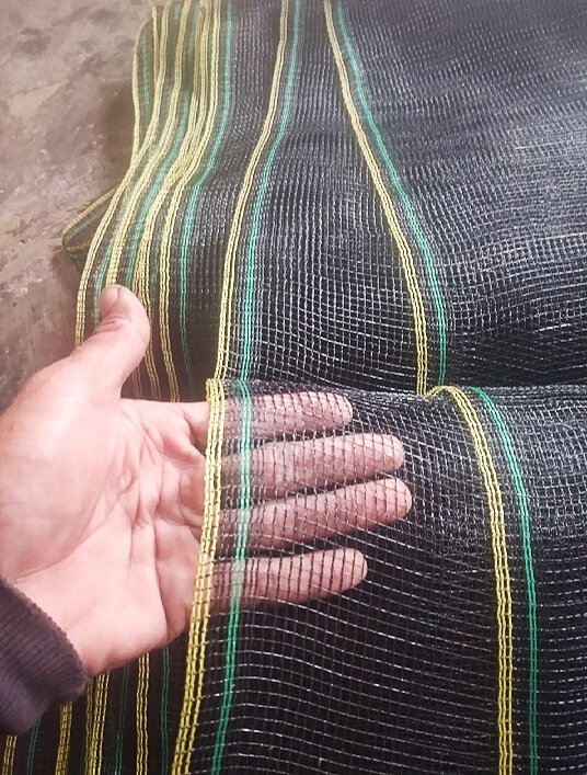 jaring waring hitam lebar 1,2 meter panjang 10 meter/jaring pagar ...