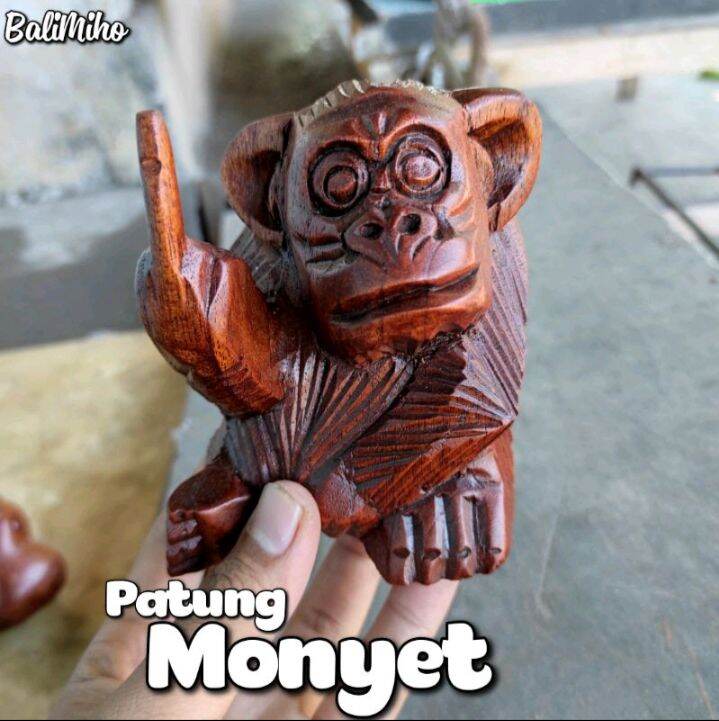 PATUNG MONYET UNIK DARI KAYU | Lazada Indonesia PATUNG MONYET UNIK DARI KAYU | Lazada Indonesia