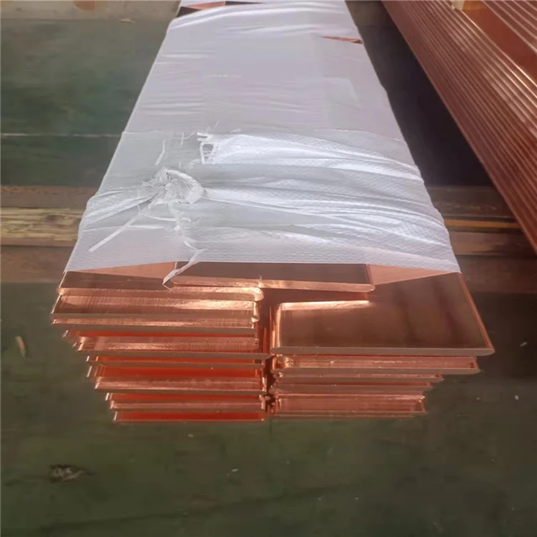 PLAT TEMBAGA BUSBAR TEBAL 3MM UKURAN 13MM X 50MM/TEMBAGA MURNI TIPE ...