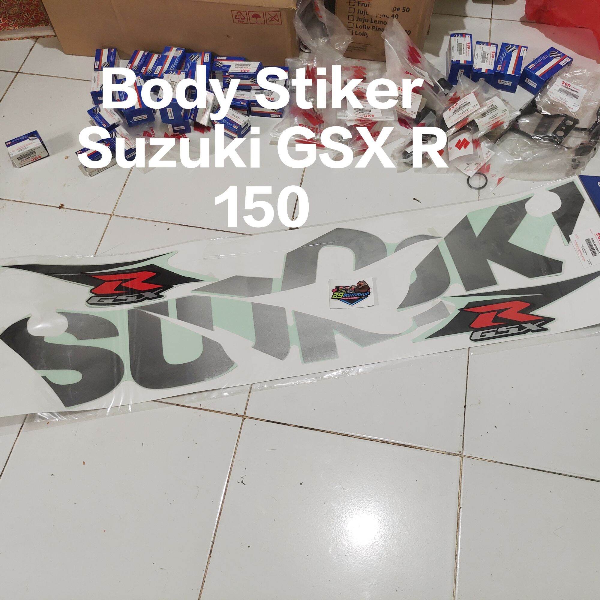 Body Sticker Suzuki GSX R 150 Original SGA | Lazada Indonesia