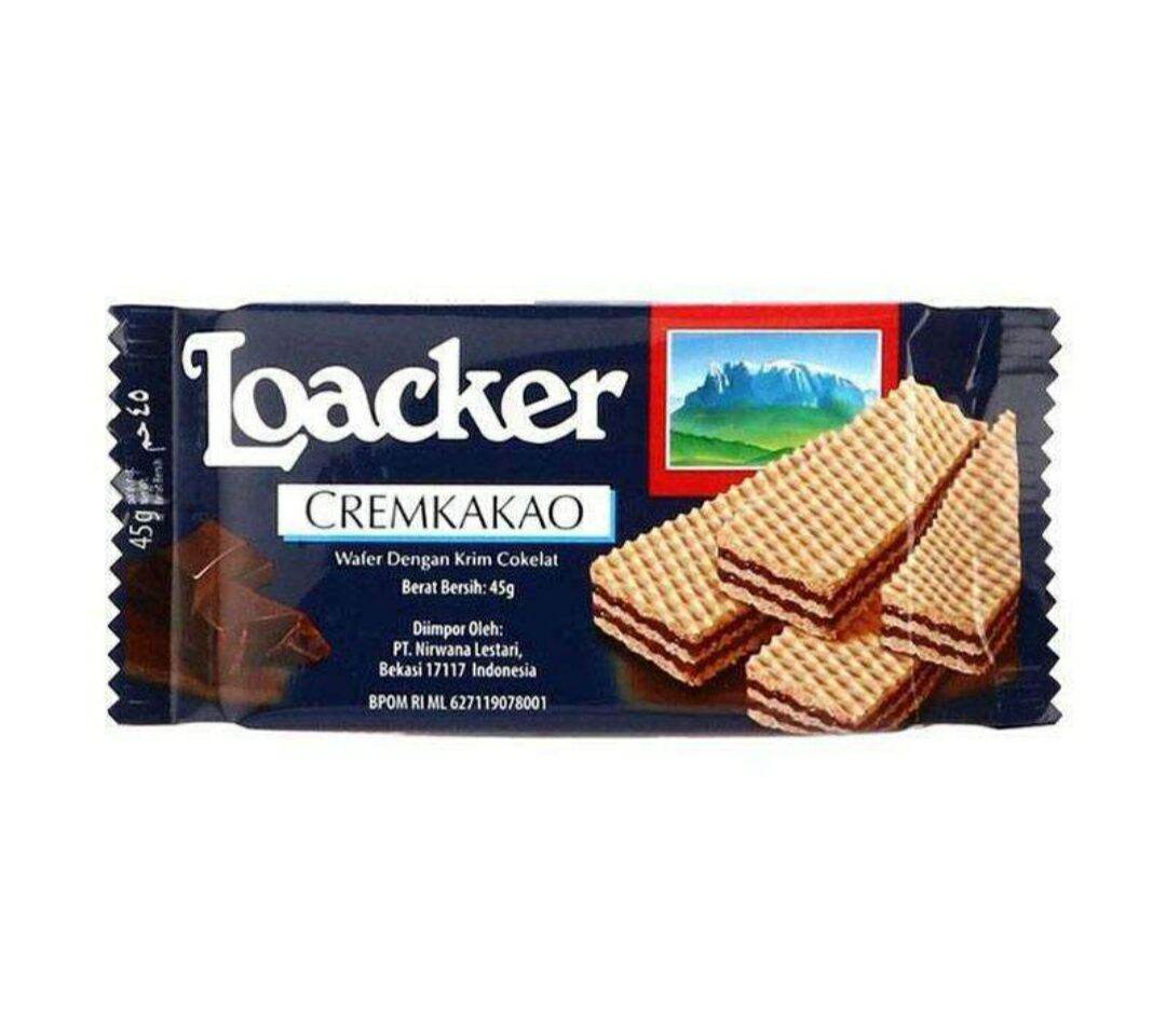 Loacker Wafer [ 45gr ] | Lazada Indonesia