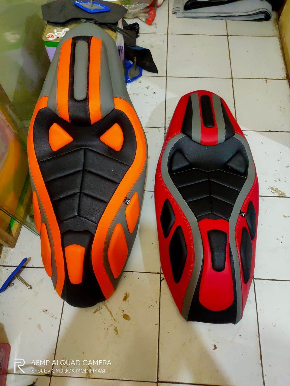 Jok Aerox modif - Jok motor aerox custom MB tech | Lazada Indonesia
